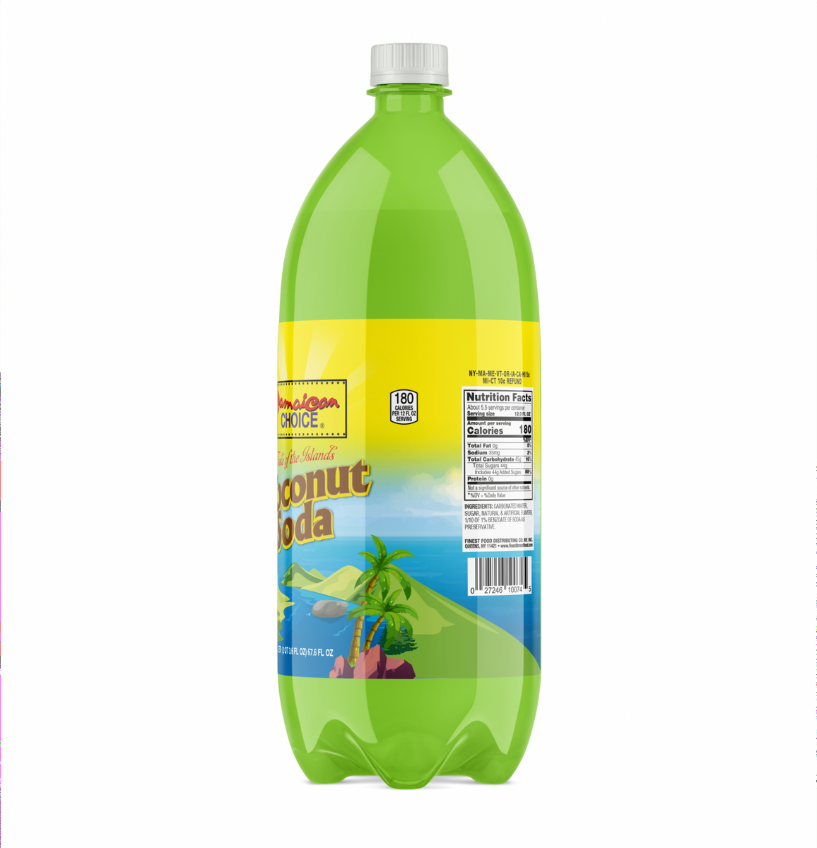 Coconut Soda - 2L - 0075 – Finest Food NY