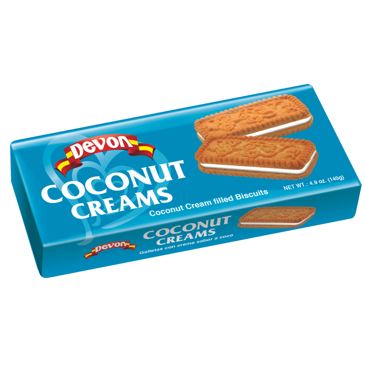 Devon Coconut Cream Biscuits - 4.9 Oz - 2063 – Finest Food NY